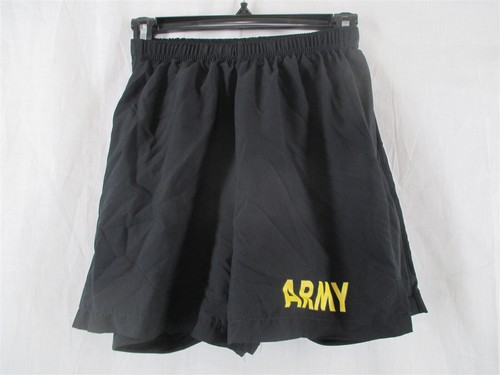 APFU Shorts X-Small Army Black and Gold PT Physical Fitness USGI | eBay