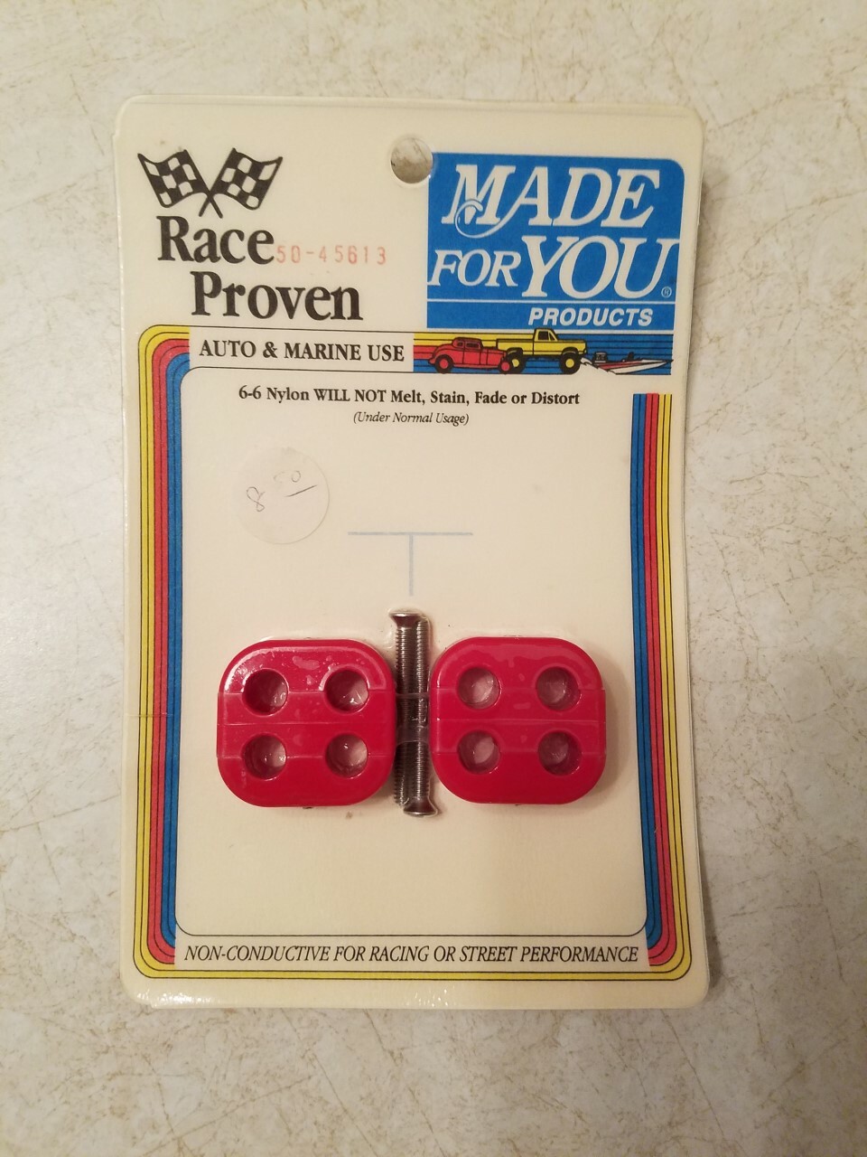 MADE 4 YOU 4-PLACE BOX CLUSTERS SPARK PLUG WIRE SET ORGANIZER P/N 50 ...