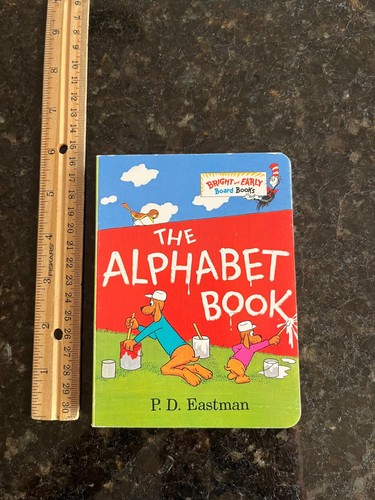 The Alphabet Book by P.D. Eastman Dr. Seuss bright and early board book ...