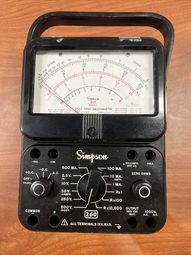 Simpson 260 Series 7 Electrical Measuring and Testing Equipment | eBay