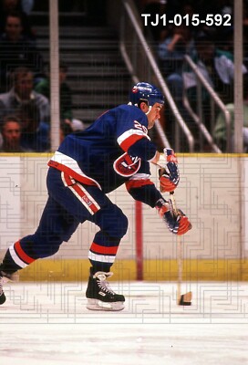 Joe Reekie 1990 - New York Islanders - 35mm color slide - TJ1-015-592 ...