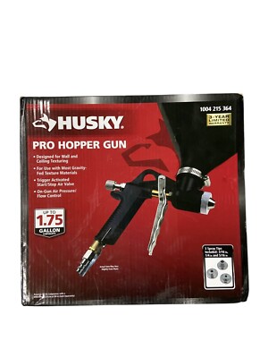Husky Pro Hopper Spray Gun Drywall Ceiling Texture Sprayer 1004215364 1 ...