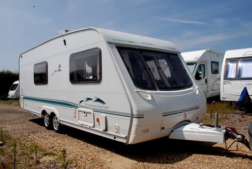Caravan SWIFT CONQUEROR 580 LUX 2003 Moto-mover 4 berth | eBay UK