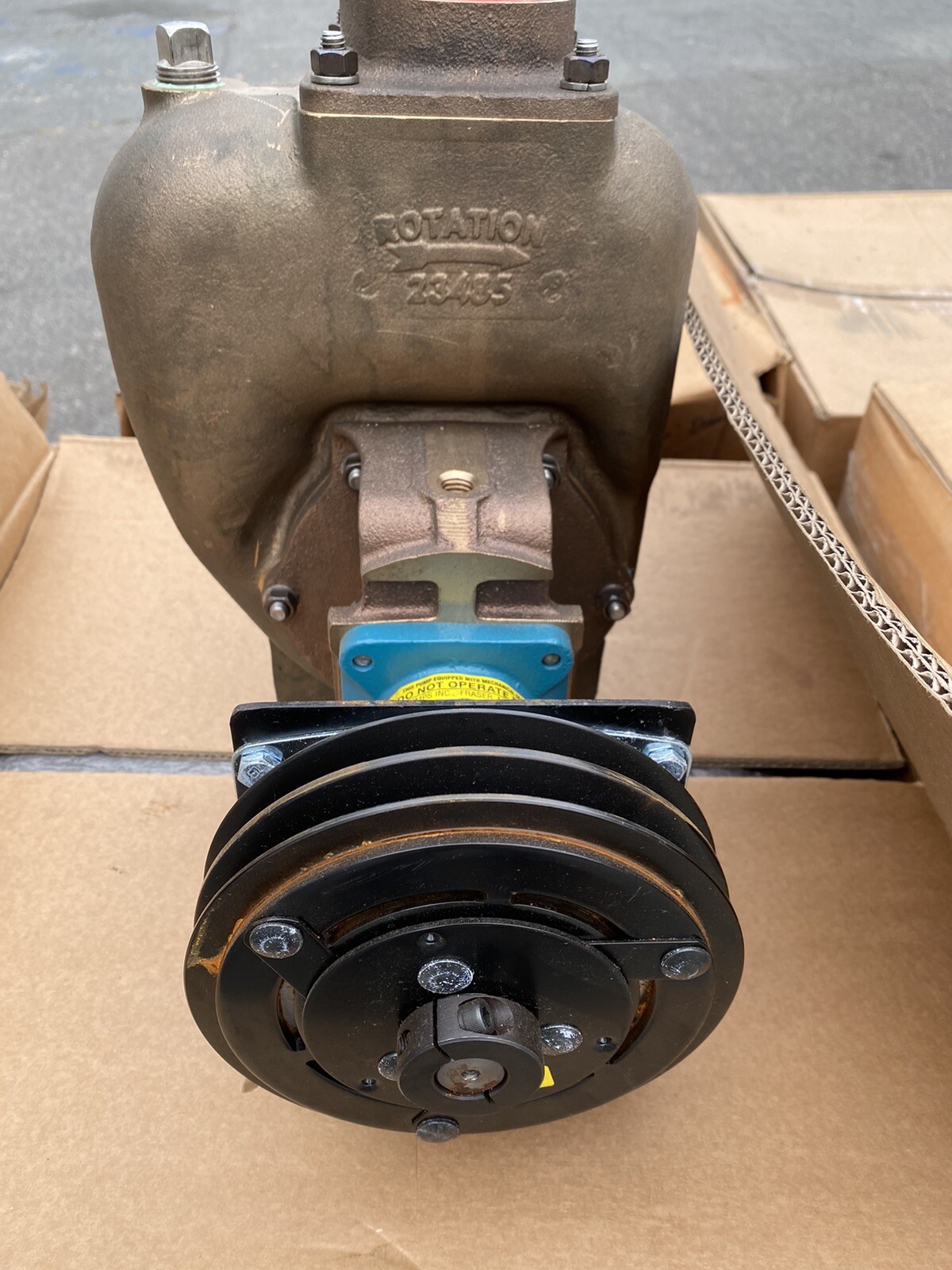 MP FLOMAX 8 PUMP MARINE Self Priming Bronze bilge irrigation many uses ...