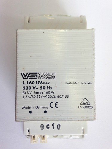 Sunbed Fluorescent Lamp Tube Lighting Ballast / Chokes 160W 230V 50Hzs ...