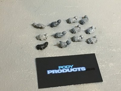 A35241 WARHAMMER 40K SPACE MARINES BITS LOT POWERFIST 12 CT GW GAMES ...