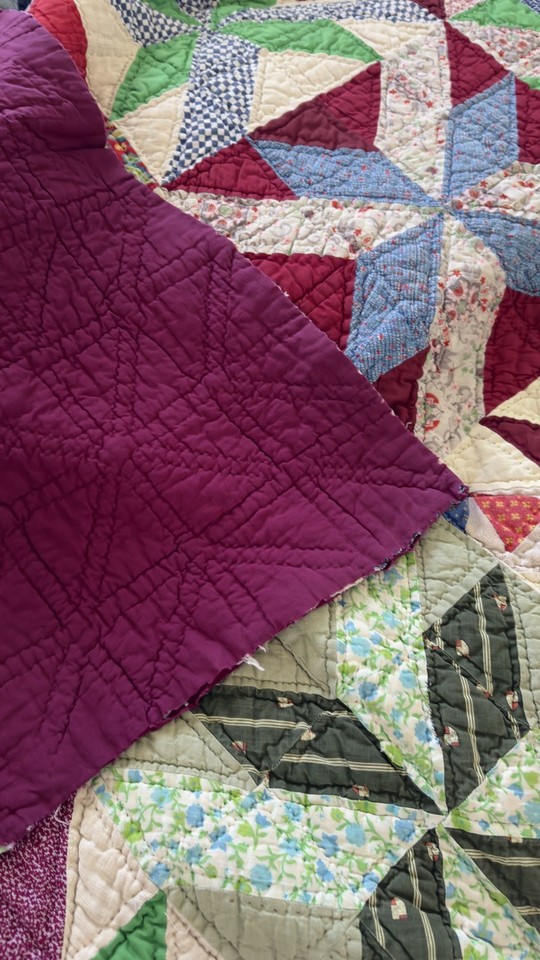 Vintage Pinwheel Quilt | eBay