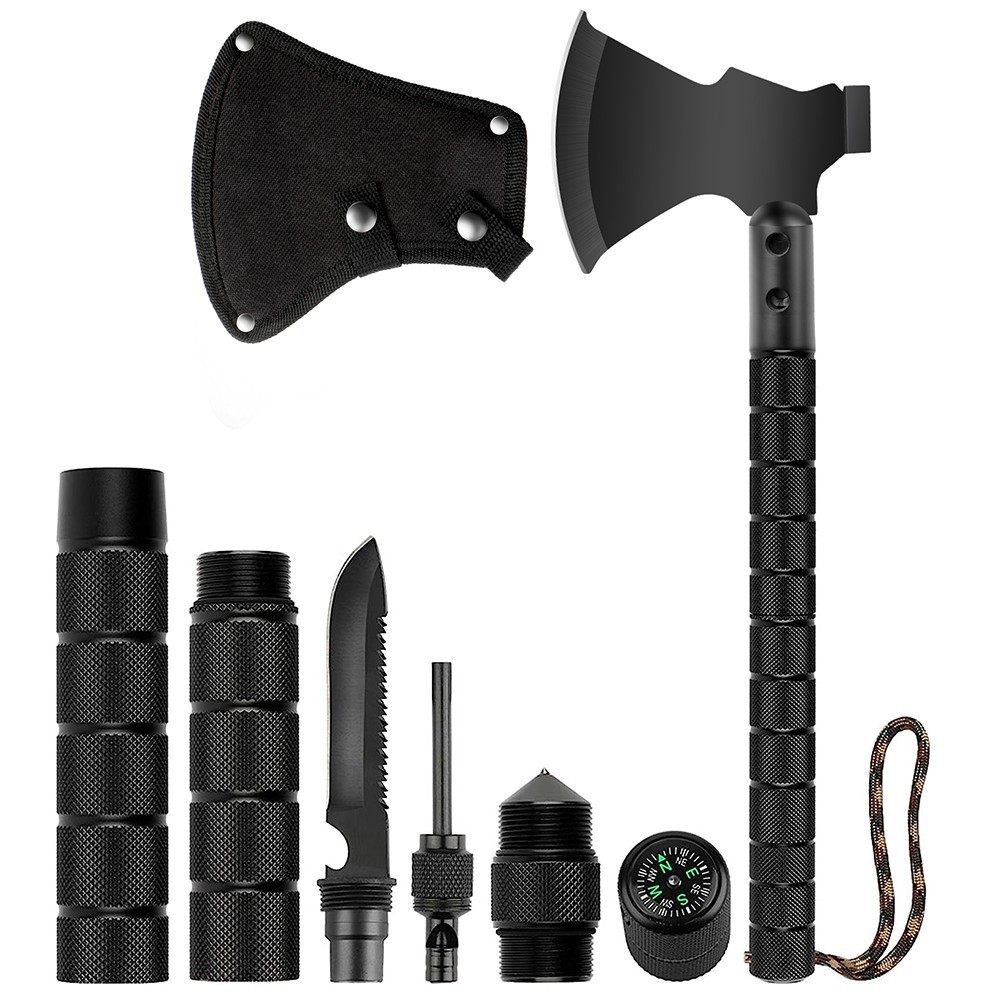 3-in-1 Multi-Tool Survival Axe Kit (3 Models) Camping Axe Kit