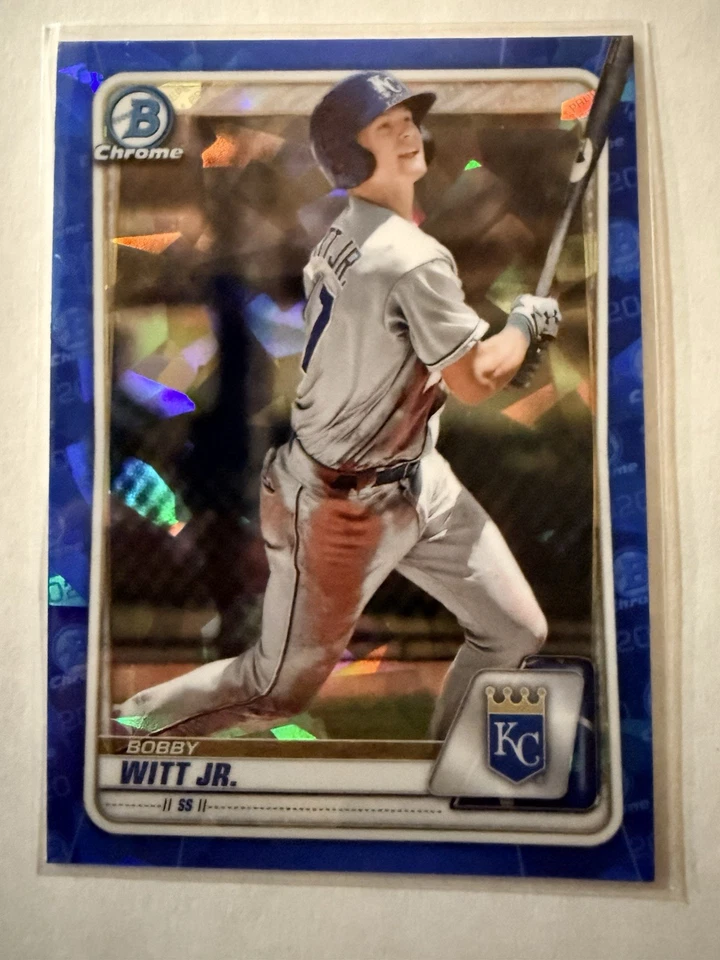 2020 Bowman Chrome Draft Sapphire Edition - Bobby Witt Jr. #BD-152 for ...