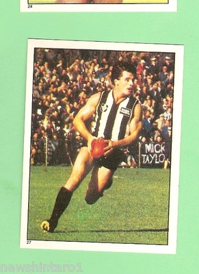 1983 SCANLENS VFL STICKER - #27 JOHN ANNEAR, COLLINGWOOD MAGPIES | eBay ...