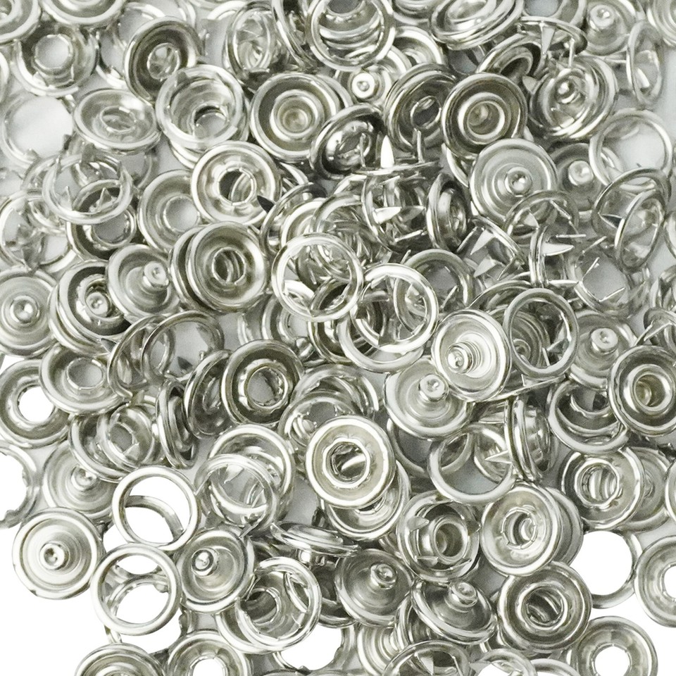 9.5mm/10mm Poppers Snap Fasteners Press Studs Buttons for Crafts Bibs ...