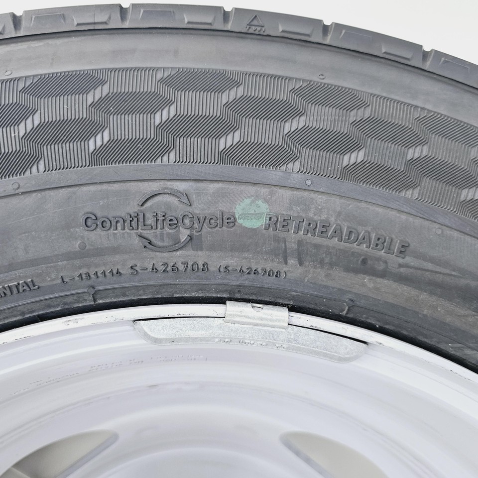 2024 RAM 4500/5500 225/70R19.5 CONTINENTAL CONTI HSR5 1 TIRE & STEEL ...
