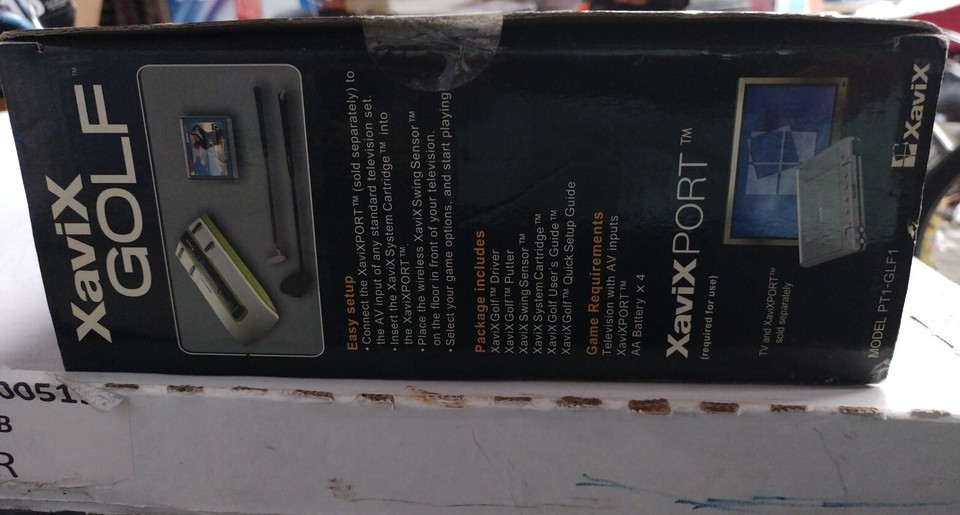 XaviX Golf Wireless Interactive Game Golf Like A Pro 2005 Brand New | eBay