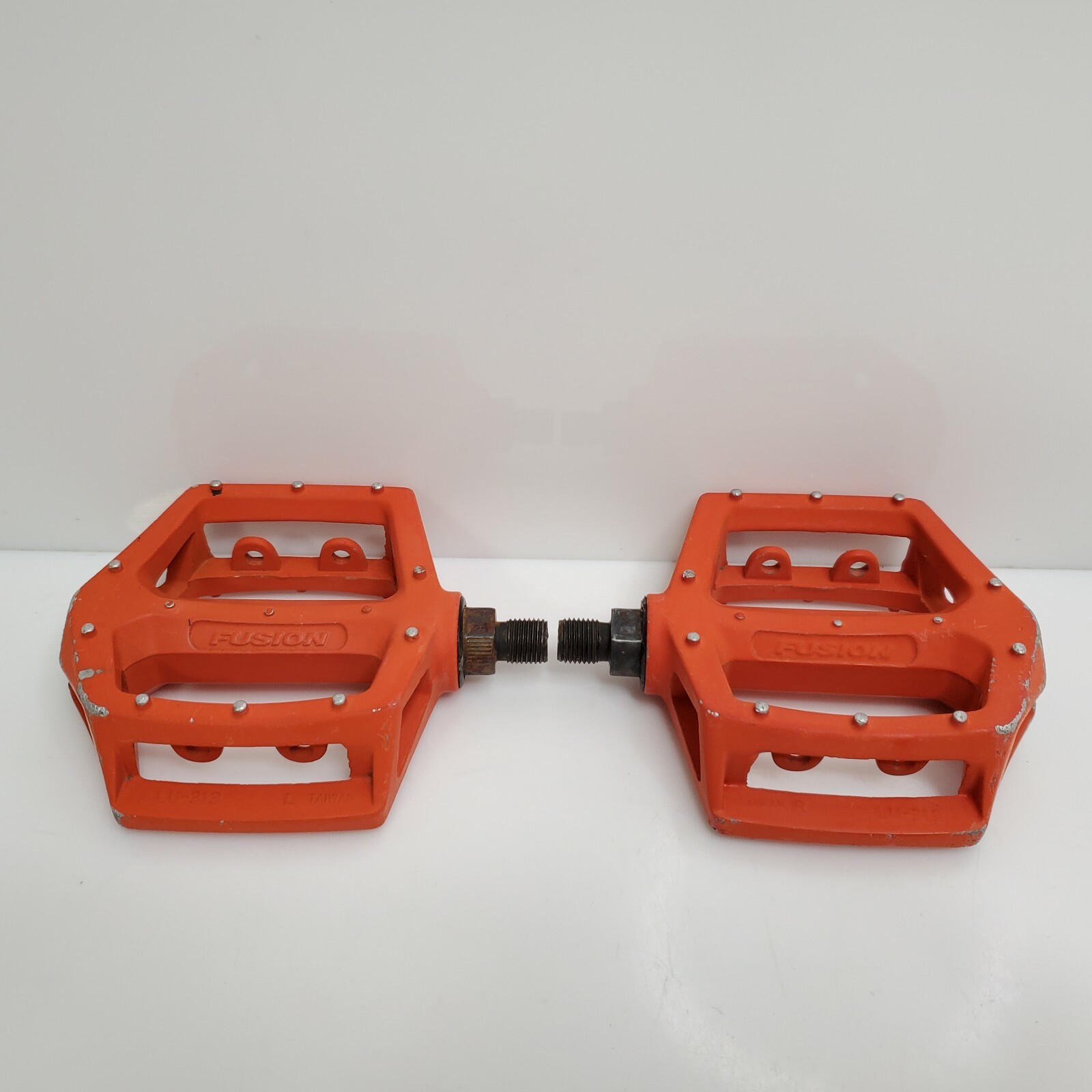 Vintage Wellgo Haro Fusion 1/2" Pedals Red LU-313 | eBay