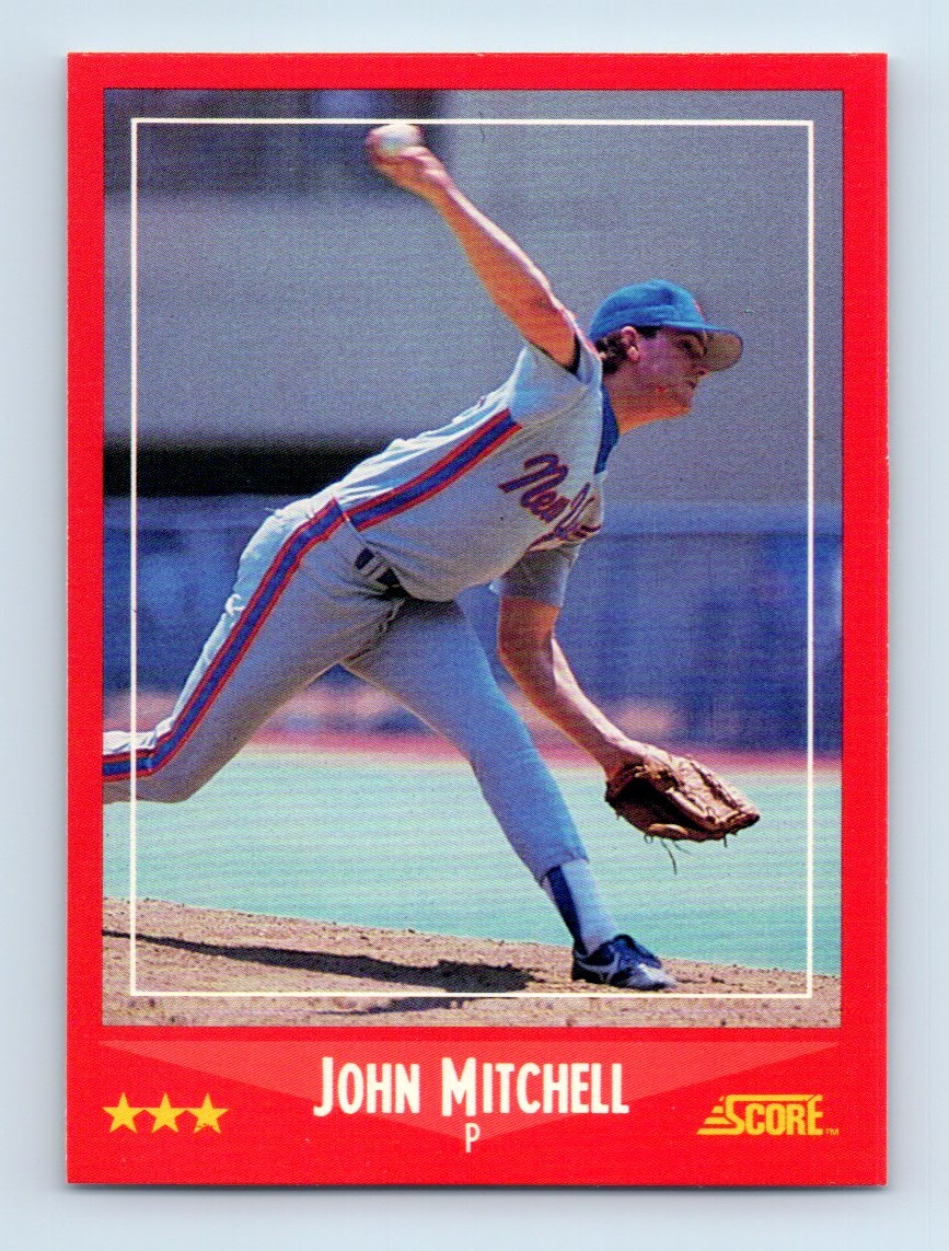 1988 Score John Mitchell New York Mets #249 | eBay