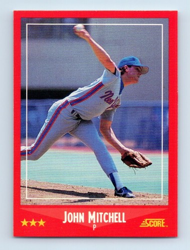 1988 Score John Mitchell New York Mets #249 | eBay