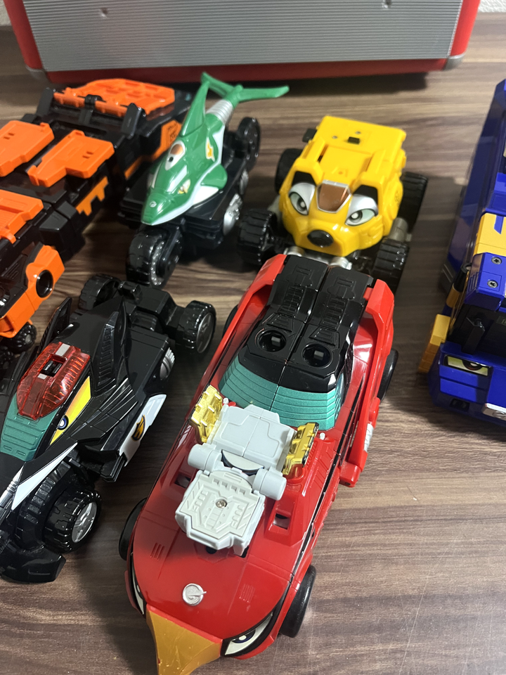 Bandai Power Rangers RPM GO-ONGER DX Engine set Engin-Oh Gunbir-Oh box ...