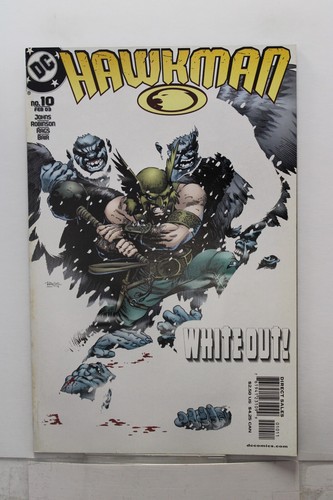 HAWKMAN #10 (2003) Hawkgirl, James Robinson, Rags Morales, DC Comics ...