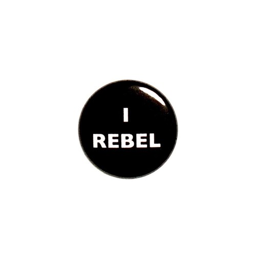 I Rebel Fridge Magnet Punk Rock Edgy Rebel Gym or School Locker Magnet ...