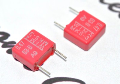 10pcs - WIMA MKS3 0.47uF (0,47µF 470nF) 63V 5% pitch:7.5mm Capacitor | eBay