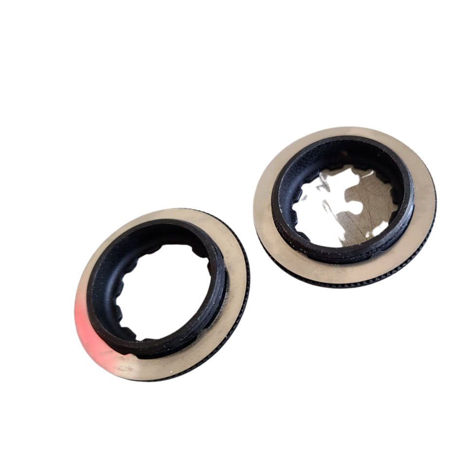 Shimano Centerlock Disc Brake Rotor Lock Ring Black MTB ROAD 2PCS MTB ...