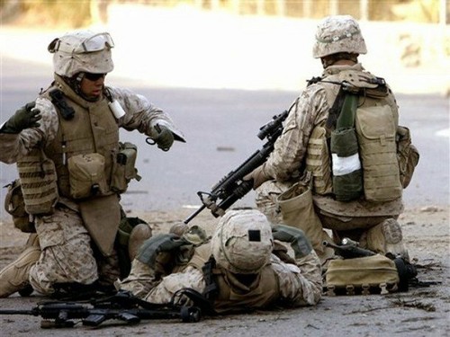 HOSPITAL CORPSMAN HM HAT GOLD LAPEL PIN up DOC FMF US NAVY USS MARINES ...