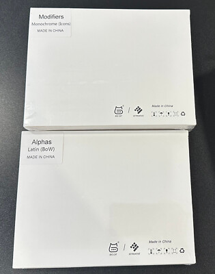 KAT Monochrome - Black on White Alphas, Monochrome Modifiers Mechanical ...