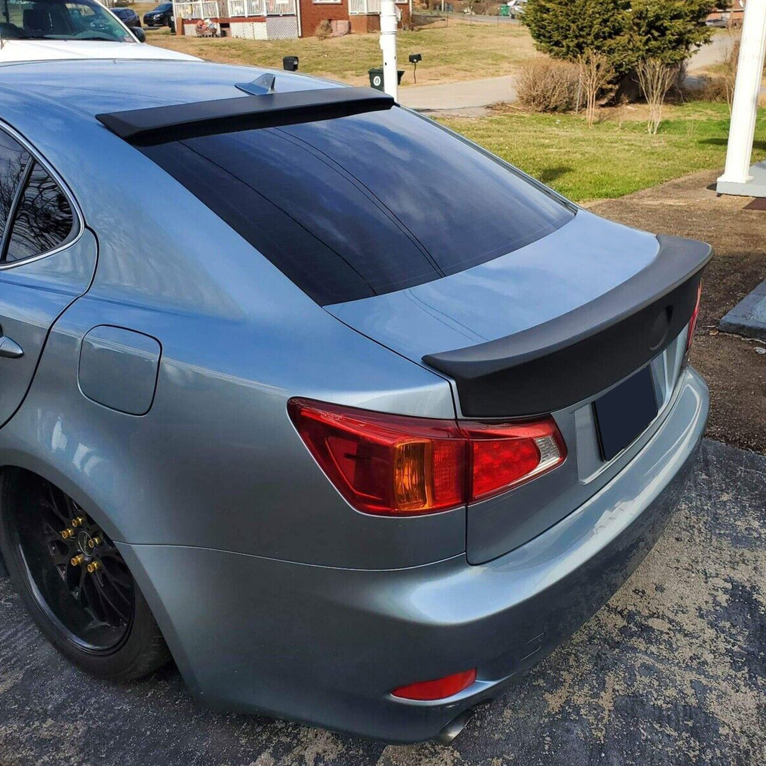 FOR 06-13 LEXUS IS250 IS350 ISF WA DUCKBILL REAR WINDOW ROOF SPOILER+ ...