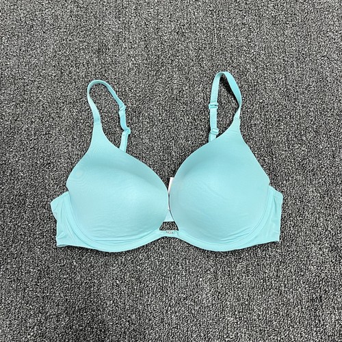 Victorias Secret Turquoise Push Up Bra Size 34C | eBay UK