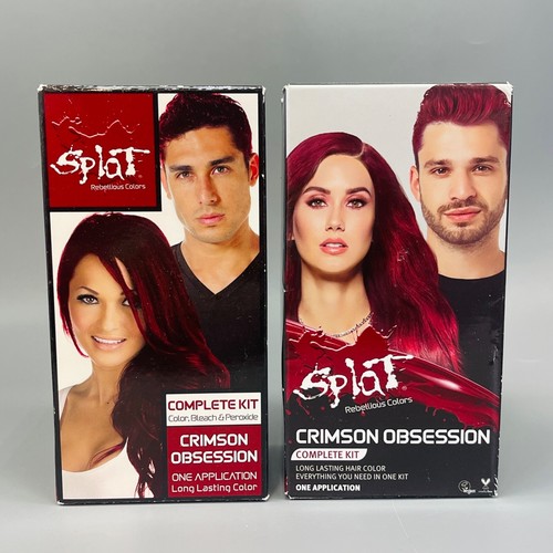 Splat Rebellious Colors Semi-Permanent Hair Dye Crimson Obsession Red ...