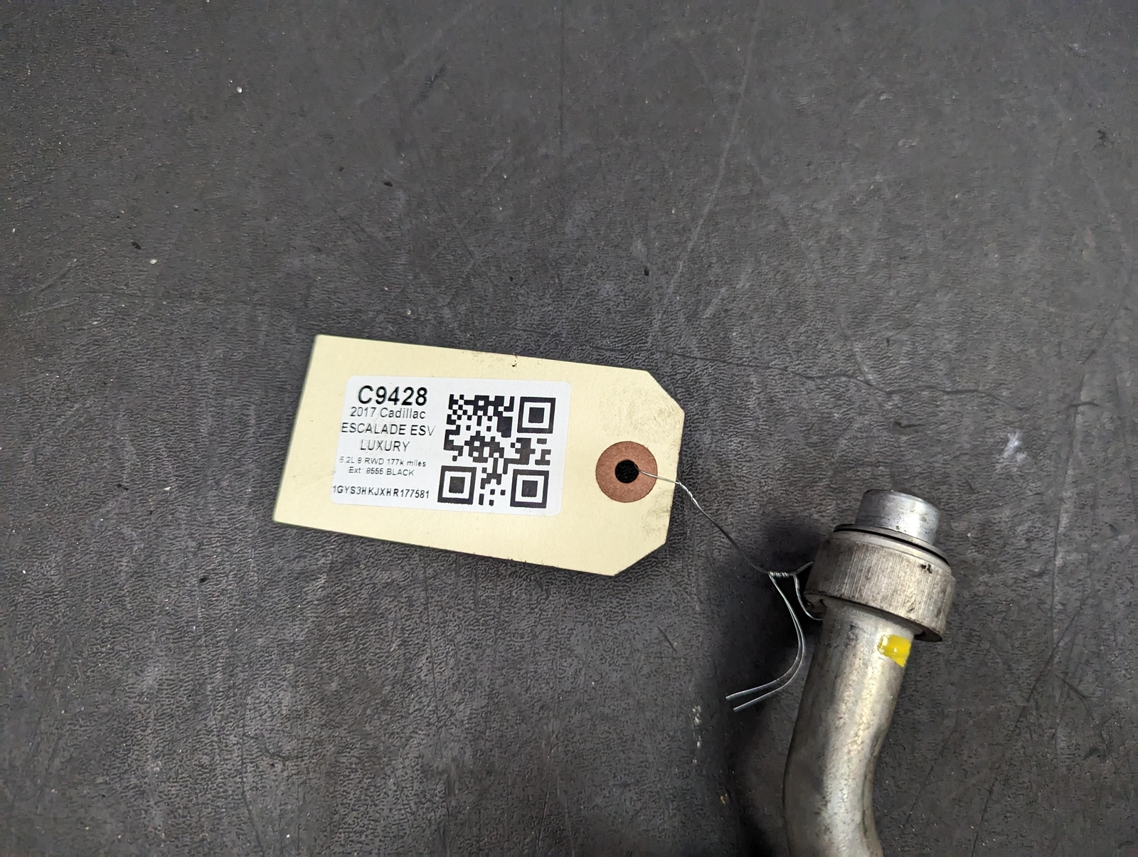 A/C Refrigerant Suction Hose 2017 Cadillac Escalade ESV 23372171 2015 ...