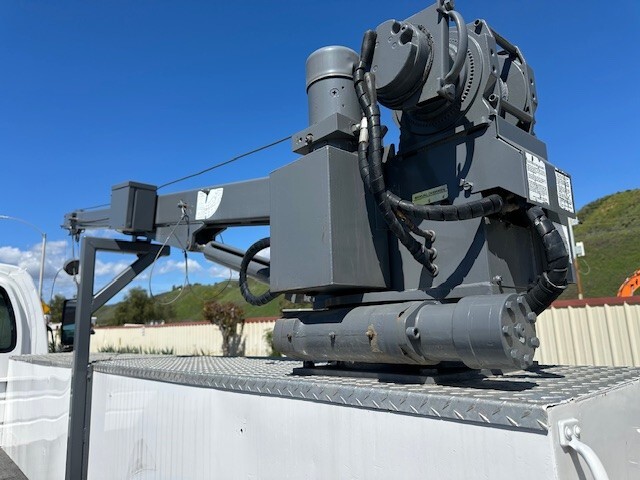 GMC C4500 AUTO AC GAS MOTOR, 3200 LBS CRANE TOOL BOXES EX CALIFORNIA ...