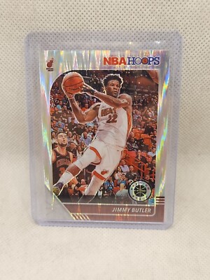 Jimmy Butler 2019-20 Panini NBA Hoops Premium Stock Heat Silver FLASH ...