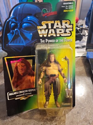 Kenner Star Wars Power Of The Force Malakili Rancor Keeper Action ...