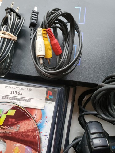 Sony PlayStation 2 PS2 FAT Console Bundle PARTS ONLY with games | eBay