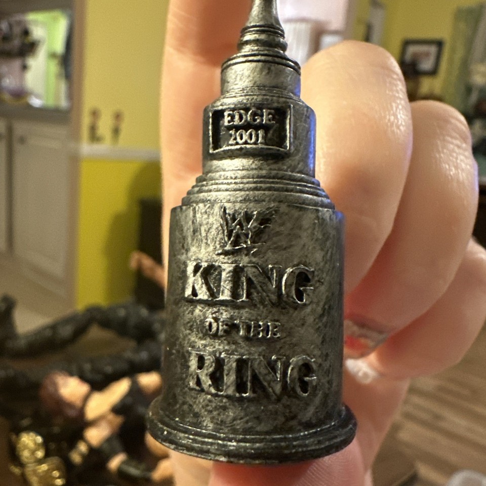 WWE WWF Mattel Elite king of The Ring Accessory Trophy 2001 Edge | eBay