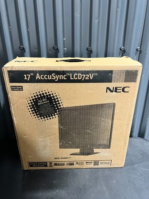 NEC LCD72V AccuSync 17" Retro Vintage LCD Computer Monitor Panel ...