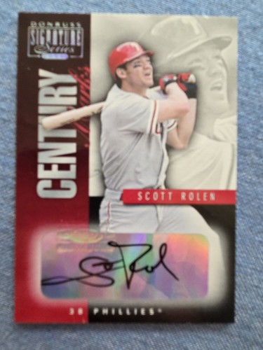 1999 Scott Rolen 39/106 Donruss Signature Series Autographs | eBay