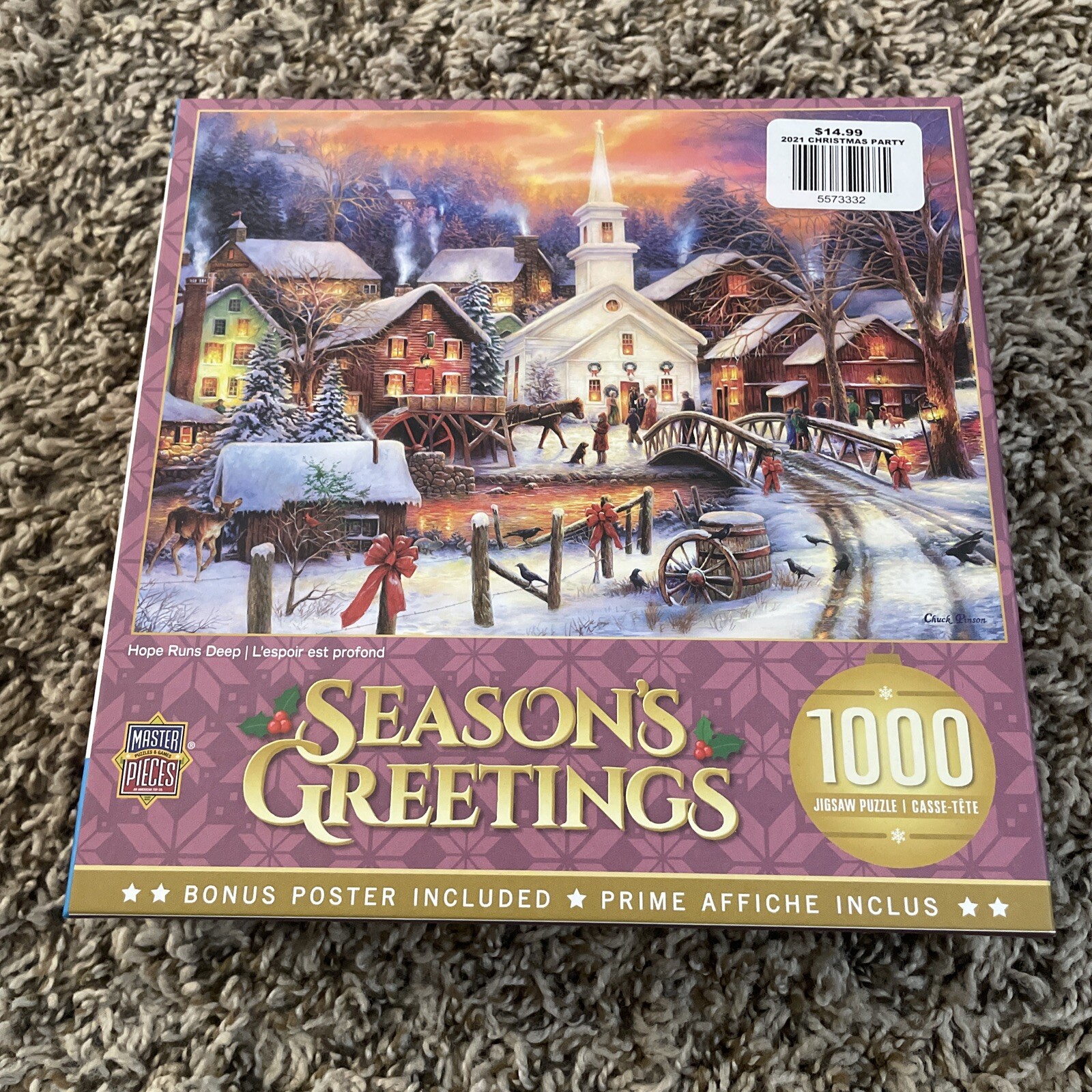 Seasons Greetings - Hope Runs Deep 1000 Piece Jigsaw Puzzle | eBay