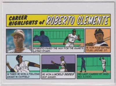 2022 Topps Heritage '73 Topps Comics #73TC25 Roberto Clemente | eBay