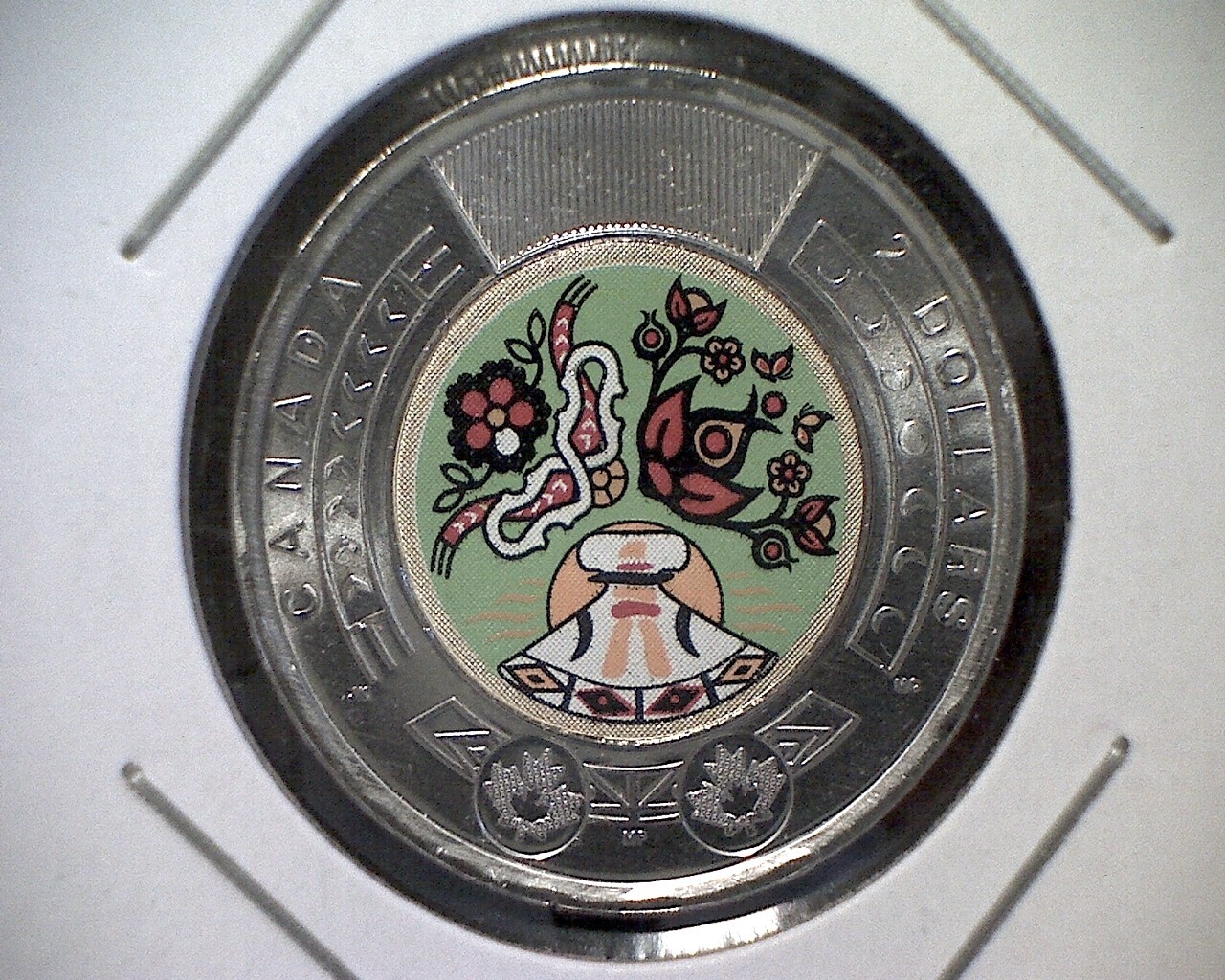 2023 Canada $2 National Indigenous Peoples Day Coloured Toonie!! | eBay