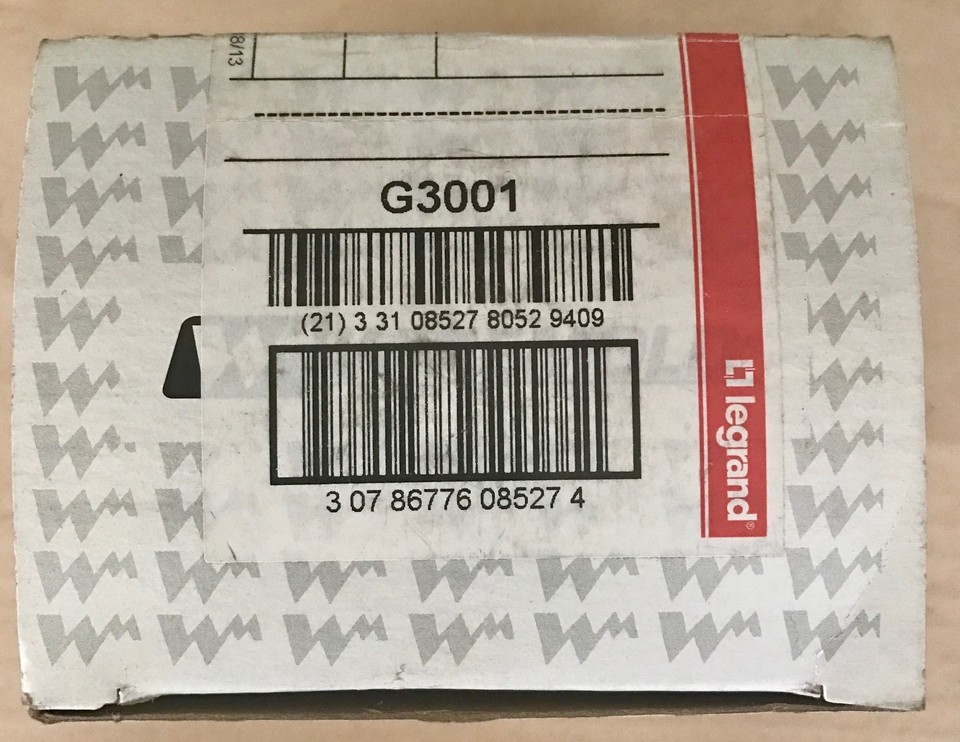 G3001 Wiremold 3000 Series Raceway Coupling -Gray, 3 Boxes/5 in box NEW ...
