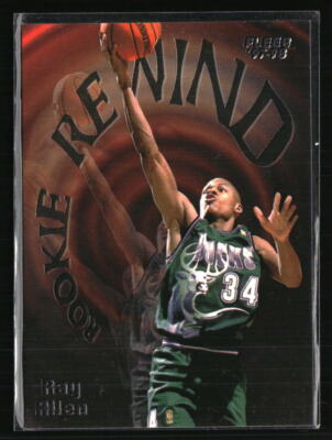 1997-98 Fleer Rookie Rewind #2 Ray Allen BASKETBALL Card | eBay