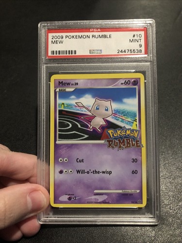 Pokémon PSA 9 Rumble Mew | eBay