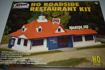 Ho Scale Atlas 760 Roadside Inn Restaurant Building Kit K13875 | eBay