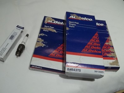 AC DELCO R43TS VINTAGE SPARK PLUGS (SET OF 8) | eBay