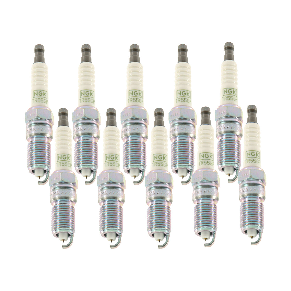NGK Set of 10 G-Power Platinum Spark Plugs Trapezoid For Ford 6.8l V10 ...