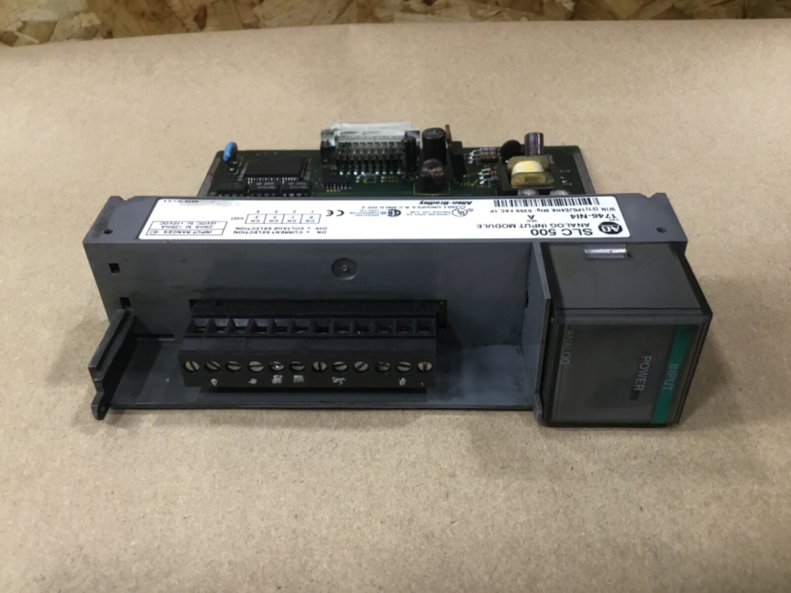 Allen Bradley 1746-NI4 1746-N14 1746NI4 Ser A SLC 500 Input Module ...
