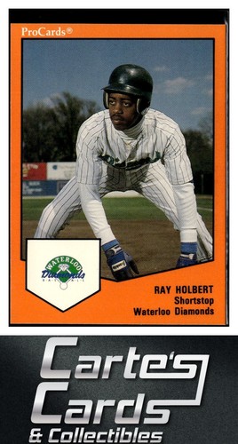 Ray Holbert 1989 ProCards Minor League Team Sets #1791 Waterloo ...
