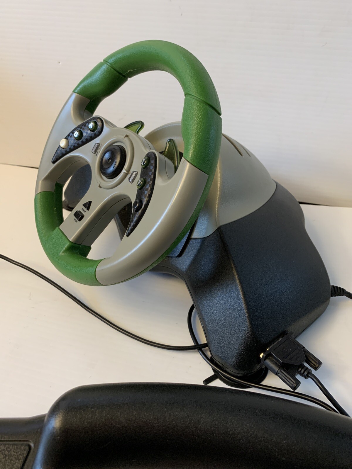 MadCatz MC2 Microcon Racing Wheel and Pedals XBOX | eBay